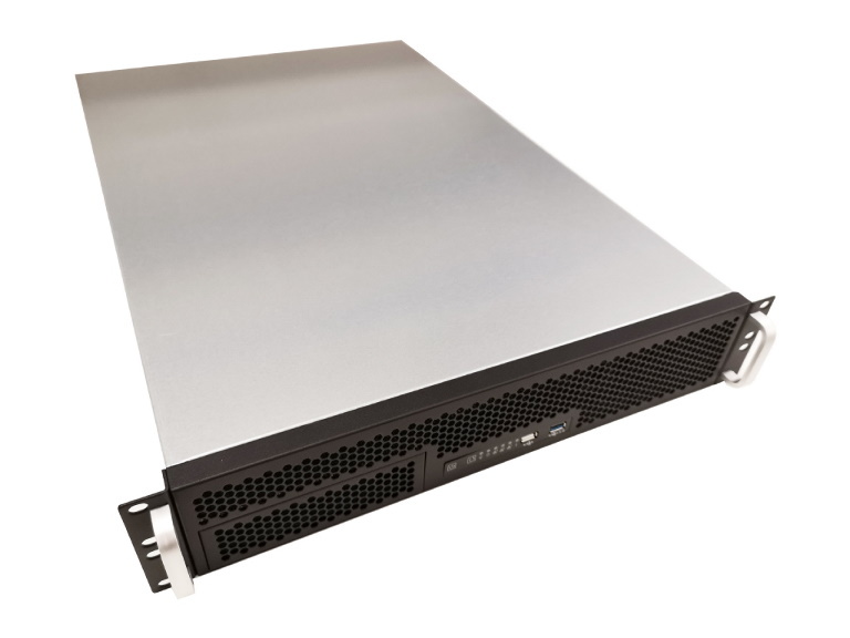 TGC Rack Mountable Server Chassis 2U 650mm Depth, 1x Ext 5.25' Bay, 9x ...
