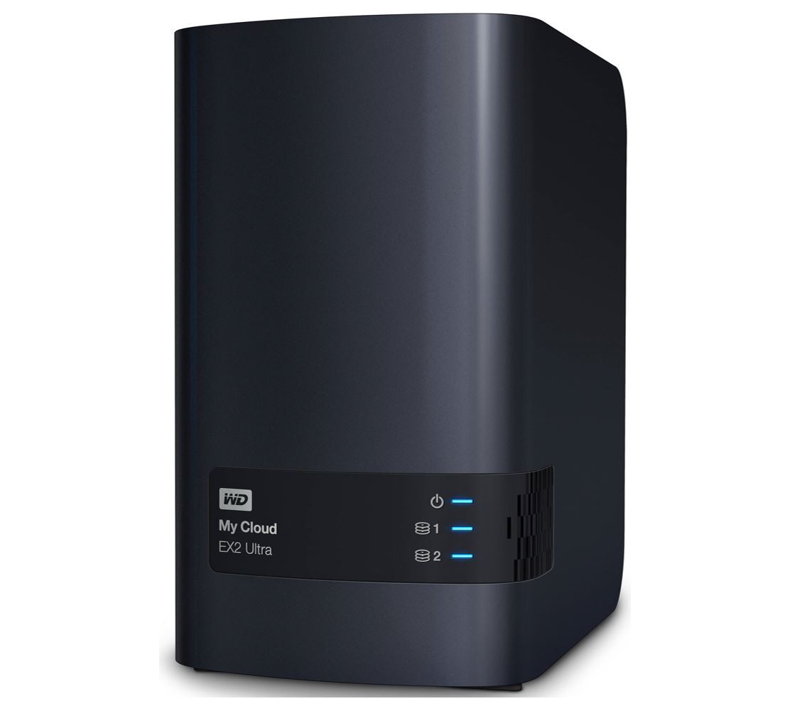 Western Digital WD My Cloud EX2 Ultra 0TB 2 Bay NAS 1.3GHz Dual-Core ...