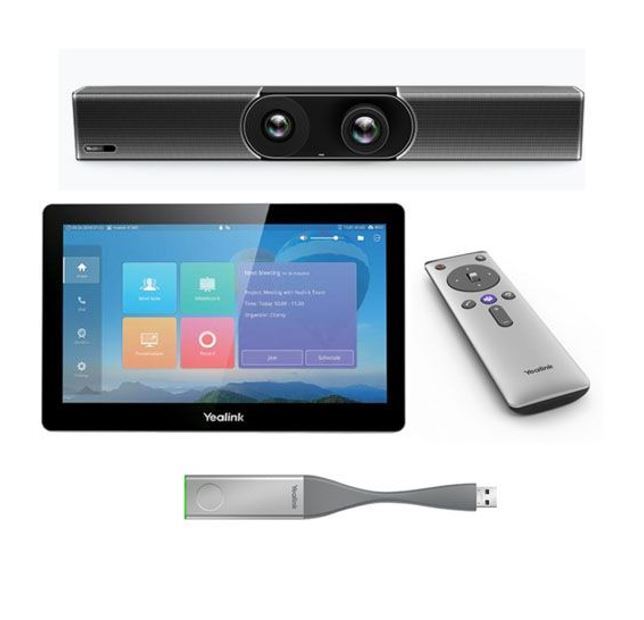 Yealink Smart 4K Room System, including MeetingEye 600 Codec, CTP20 ...