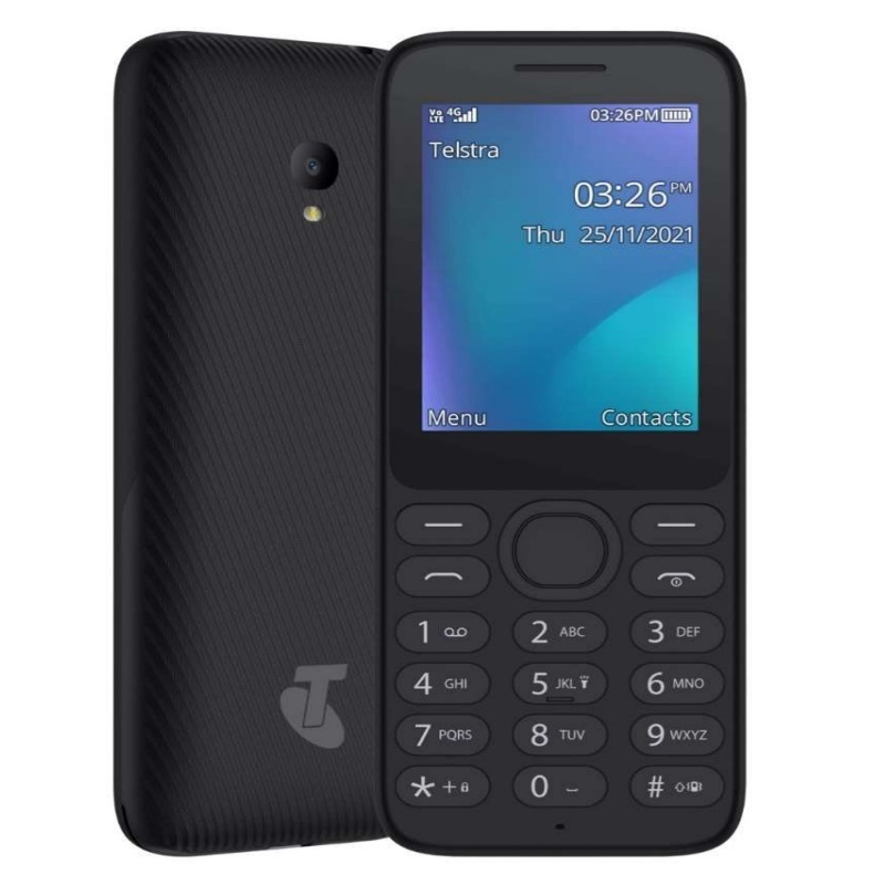 Telstra Lite 3 - Black (TEPPTELLITE3), 2.4' QVGA Display, 64MB/128MB ...