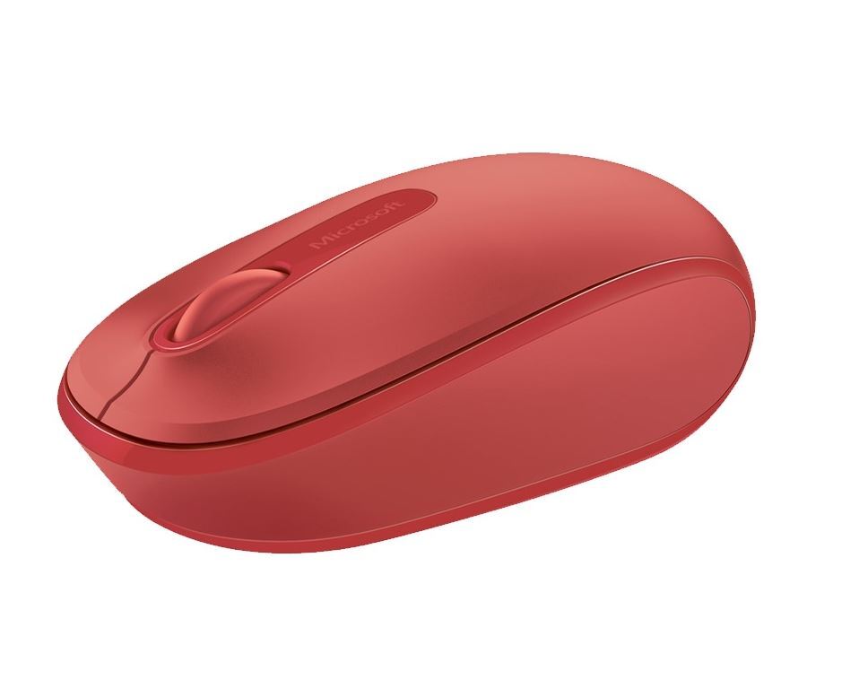 Microsoft Wireless Mobile Mouse 1850 Flame Red
