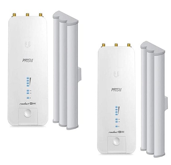 Ubiquiti Rocket AC Prism Gen2 5GHz Radio (2-pack) with speeds up to 500 ...