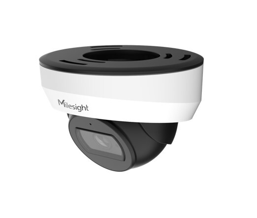 MileSight 8MP Weather-Proof Mini Dome Turret Camera, Fixed Lens, 25m IR ...