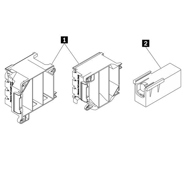 LENOVO ThinkSystem ST650 V2 Full Length PCIe Holder Kit - Lenovo